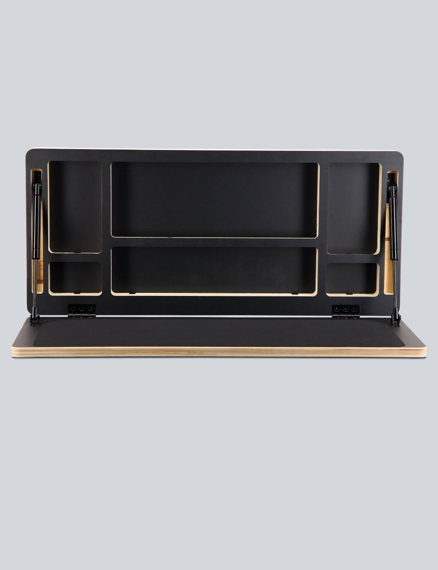 Wall Mounted Foldaway Murphy Desk | Space-Saving Home Office | Vendline