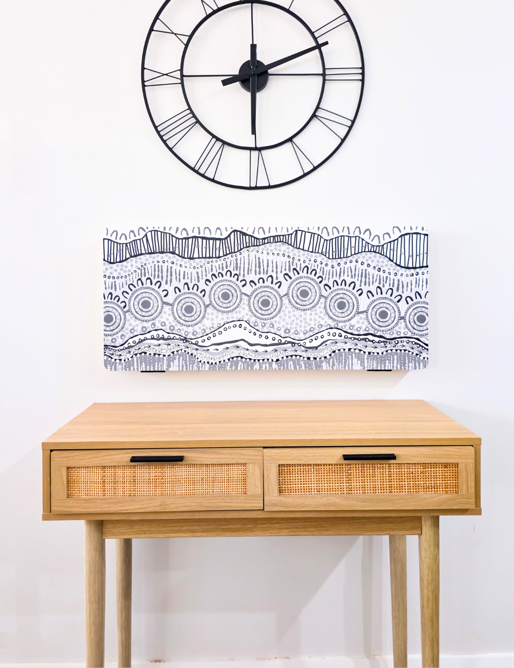 Wall Mounted Foldaway Murphy Desk | Space-Saving Home Office | Vendline